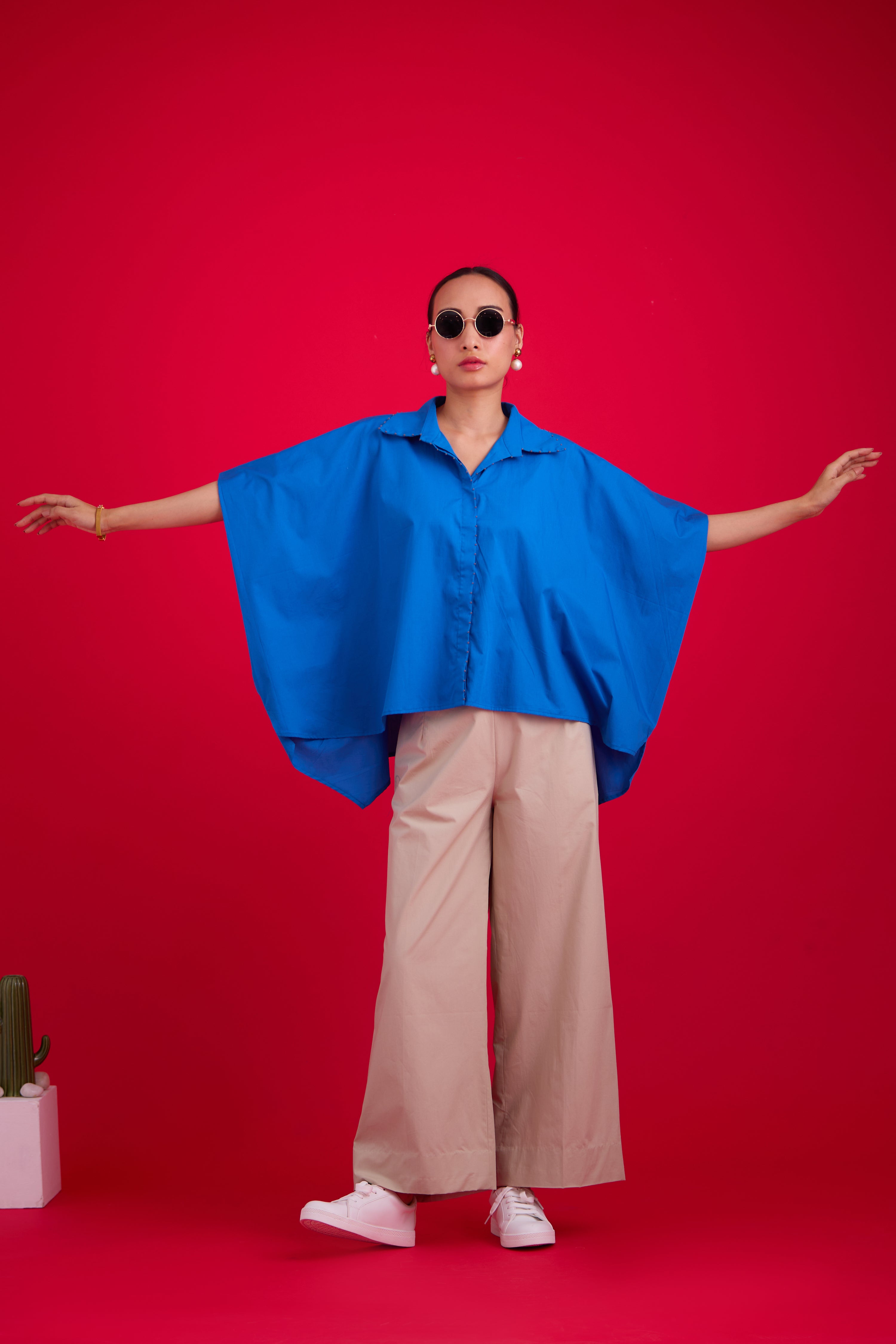 Othello Shirt Set - Victoria Blue – House Of Wasabi